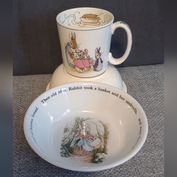 Wedgwood | Other | Lower Pricepeter Rabbit Set | Poshmark
